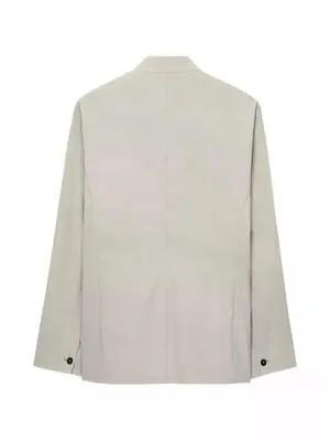 Shanghai Tang Mandarin-collar Five-button Jacket - Neutrals