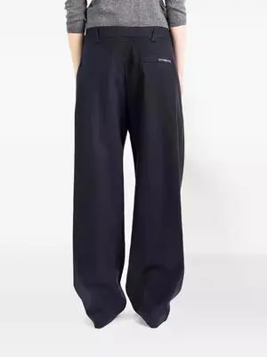 SOCIETE ANONYME Wide-leg Trousers With Numerical Print