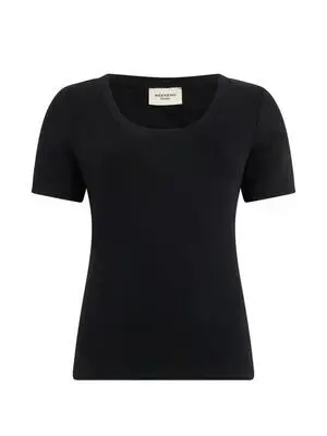 Max Mara Scoop-neck Short-sleeve T-shirt