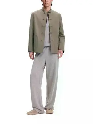 Shanghai Tang Frog Fastening Jacket - Grey
