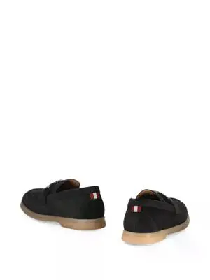 Bally Logo-plaque Leather Loafers