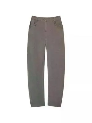 TWINSET Flannel Balloon Trousers - Grey