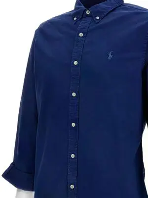 Polo Ralph Lauren Logo-embroidered Button-down Shirt