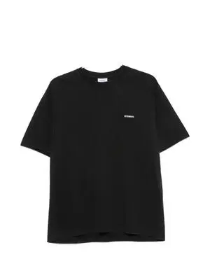 Vetements Logo-print Short-sleeve T-shirt - Black