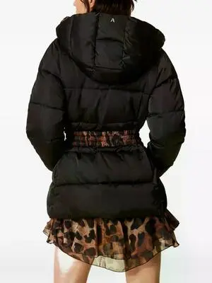 TWINSET Puffer Jacket With Reversible Belt