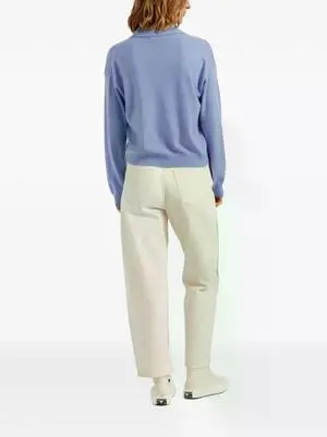 Chinti & Parker Snoopy Embroidered Polo Top