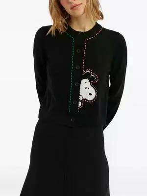 Chinti & Parker Snoopy Peep Cardigan