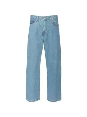 Carhartt Work In Progress Landon Loose Tapered Fit Jeans - Silver