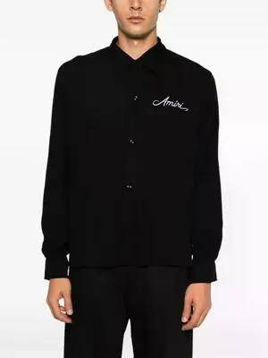 Amiri Ma Quad Checkerboard Long-sleeve Shirt