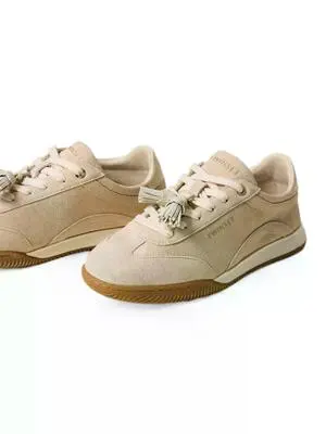 TWINSET Suede Trainers With Tassels