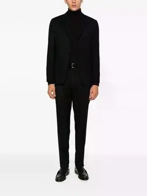 Zegna Belt-loop Straight-leg Trousers