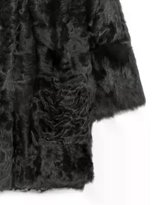 LISKA Textured Fur-finish Jacket - Grey