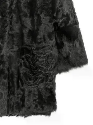 LISKA Textured Fur-finish Jacket