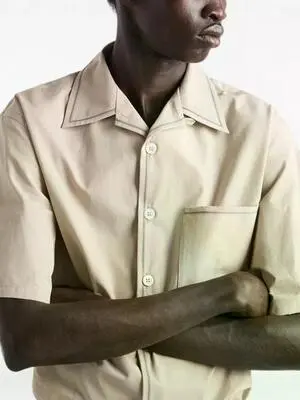 Prada Short-sleeved Cotton Shirt