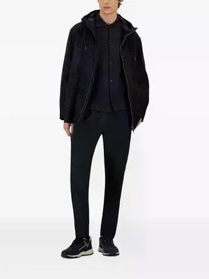 Herno Drawstring-waist Tapered Trousers