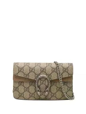 Gucci 2000-2015 Mini Gg Supreme Dionysus Crossbody Bag - Neutrals