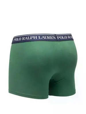 Polo Ralph Lauren Logo-waistband Trunks Set Of Five
