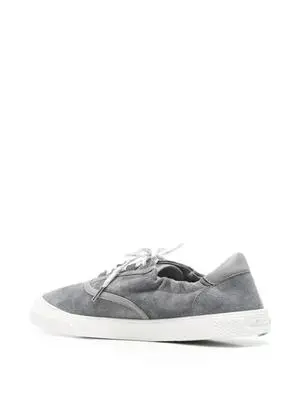 Moncler Suede Lace-up Sneakers