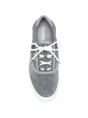 Moncler Suede Lace-up Sneakers