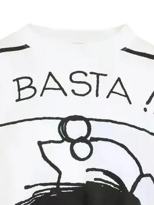 Moschino Mafalda Print T-shirt Mini Dress - White