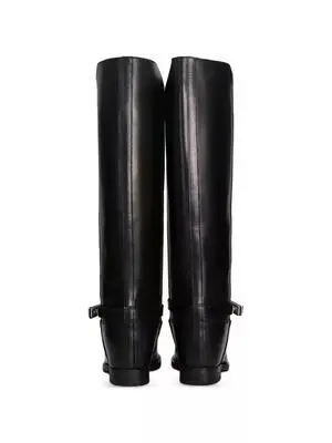 VIA ROMA 15 Buckle-strap Knee-high Boots