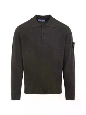 Stone Island 5100018 Light Rws Geelong Wool Sweater - Grey