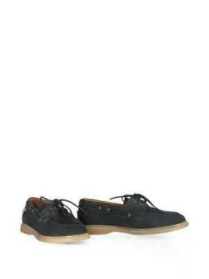 Bally Lace-up Leather Loafers