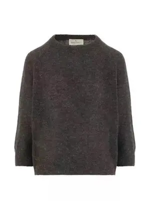 Bruno Manetti Sequin-embellished Crew Neck Sweater