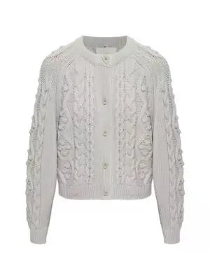 LISA YANG Winroe Cable-knit Cardigan