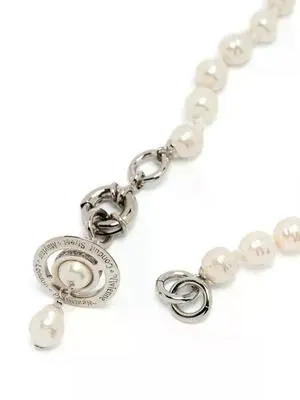VIVIENNE WESTWOOD Aleksa Orb Pearl Necklace