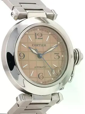 Cartier Pasha 35mm Automatic Watch - Pink