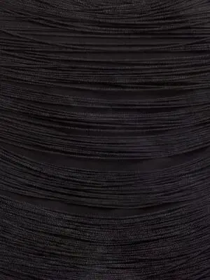 Simkhai Fringe Detail Mini Dress