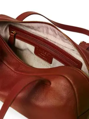 TWINSET Adjustable Leather Bowler Bag