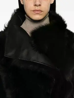 YVES SALOMON Shearling-trimmed Fur Jacket