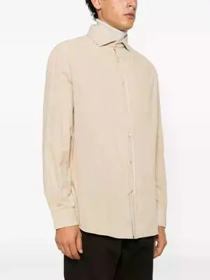 Brunello Cucinelli Corduroy Long-sleeve Shirt