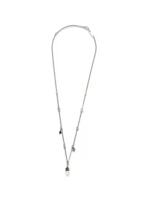 ANN DEMEULEMEESTER Tone Heart Charm Necklace - Silver