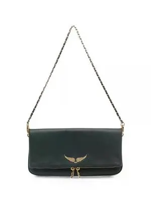 Zadig&Voltaire Rock Clutch With Embellished Wings