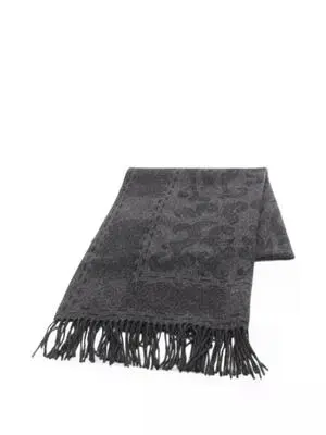 BVLGARI 2010s Cashmere Scarf - Grey