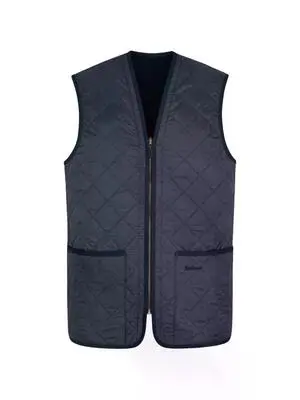 Barbour Polarquilt Zip-in Liner Waistcoat - Blue