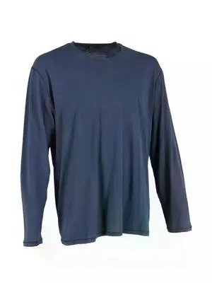 Loro Piana Crew-neck Long-sleeve T-shirt - Blue