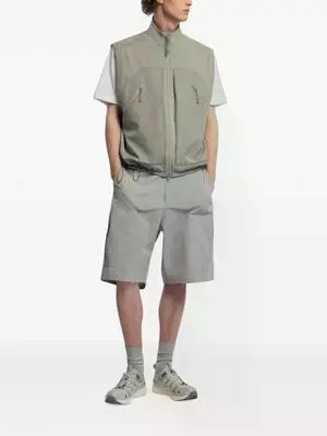 SPOONYARD Zip-up Funnel-neck Vest