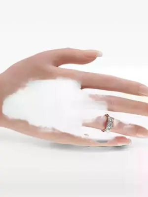 LB EXCLUSIVE Diamond Three-stone Ring - Silver