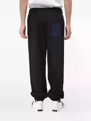 Off-White Logo-print Elasticated-cuff Track Pants