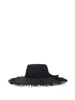 GIGI BURRIS MILLINERY Astrid Frayed-Edge Hat