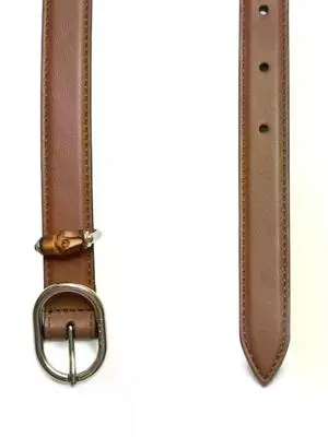 Gucci Bamboo Buckle Leather Belt