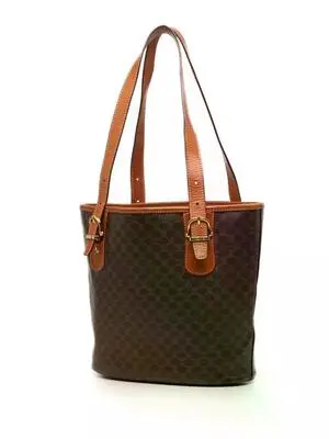 Celine Macadam Coated Canvas Tote Bag