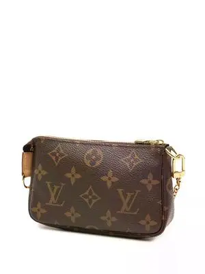 LOUIS VUITTON 2014 Monogram Mini Pochette Accessoires Handbag