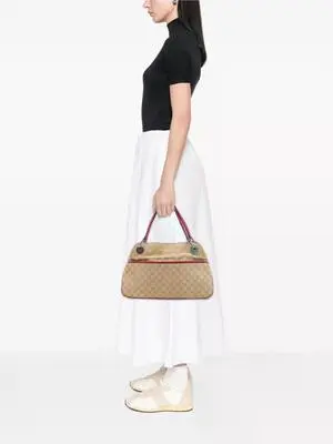 Gucci 2000-2015 Gg Canvas Eclipse Shoulder Bag