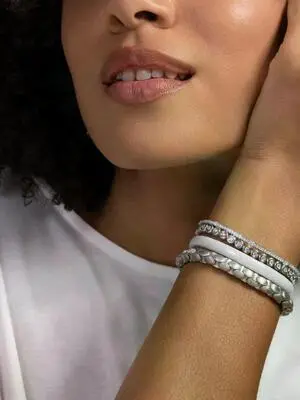Roberto Demeglio Diamond Tennis Bracelet In 18k White Gold