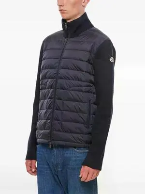 Moncler Padded Zip-up Cardigan - Blue